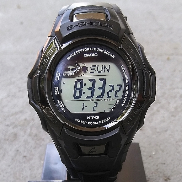 G-Shock | Accessories | Casio Gshock Mtg9da Mens Solar Atomic Black ...